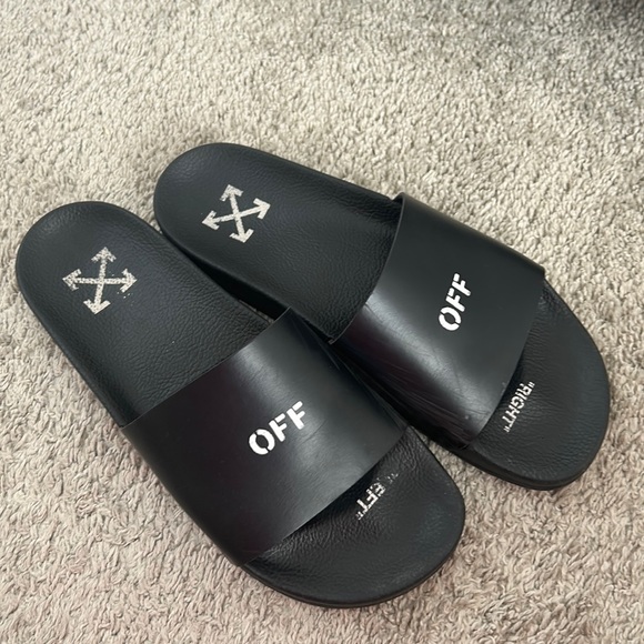 Off-White | Shoes | Authentic Mens Offwhite Slides | Poshmark